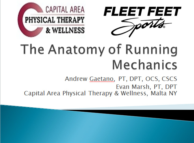 The Anatomy of Running Mechanics - Capital Area PT & Wellness
